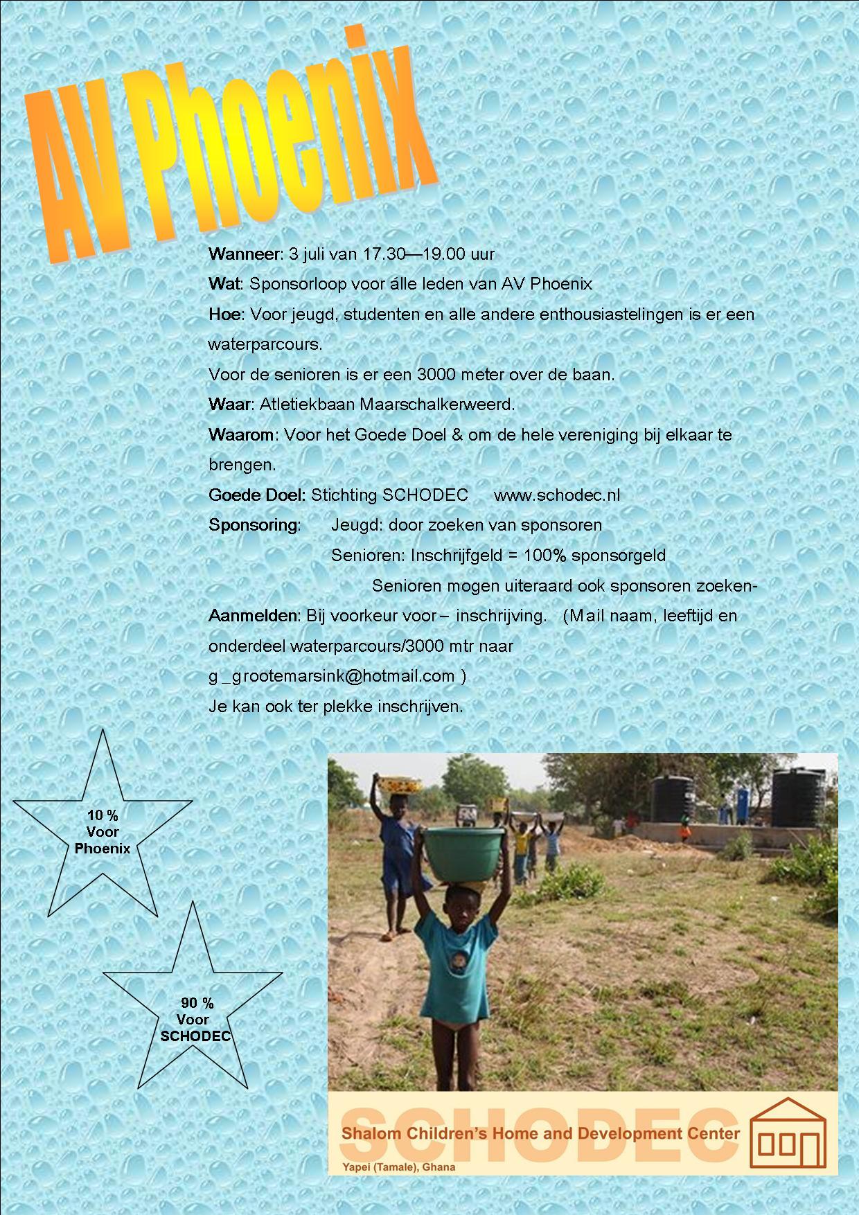 3 juli Sponsorloop AV Phoenix - AV Phoenix