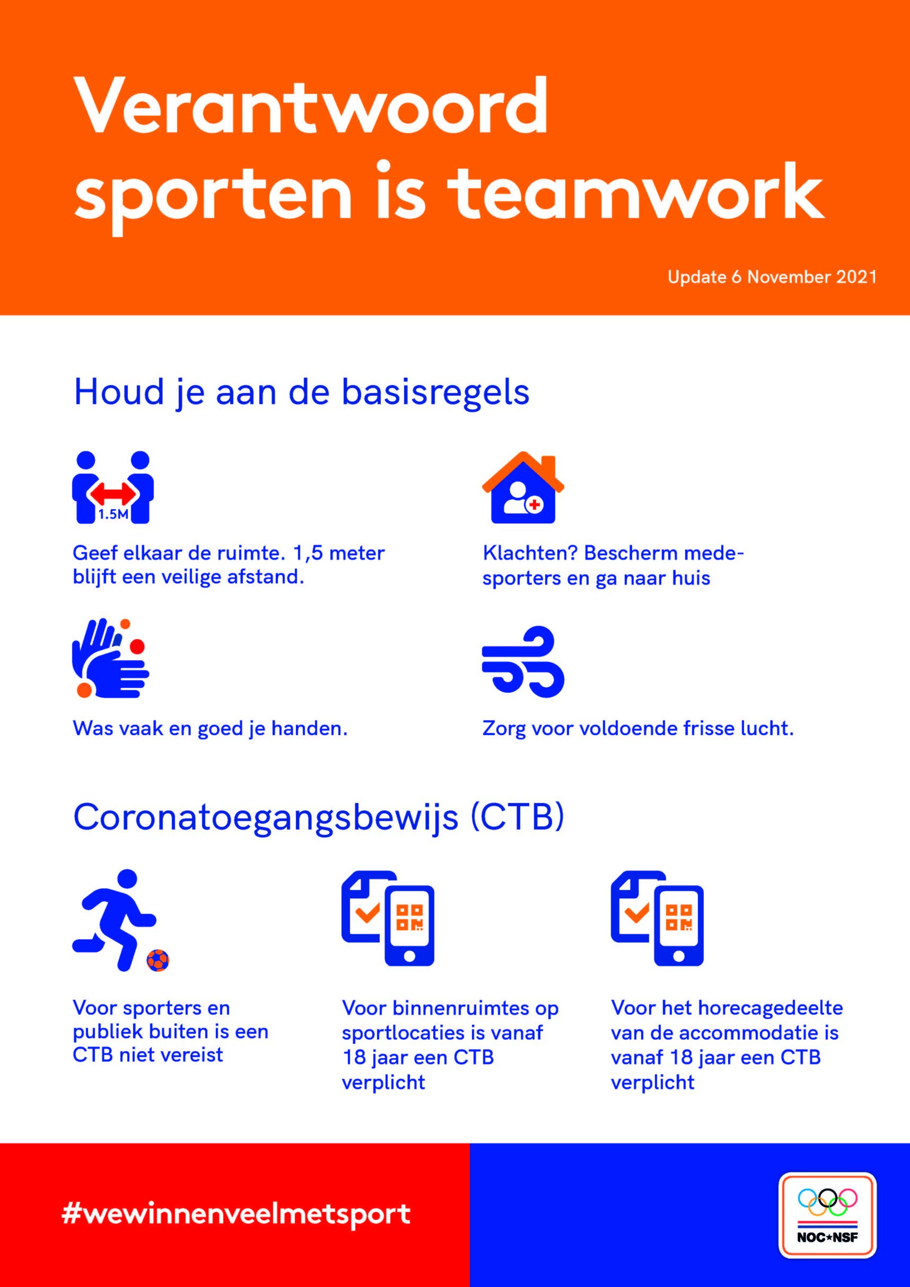 Reminder – Corona maatregelen (november 2021) - AV Phoenix